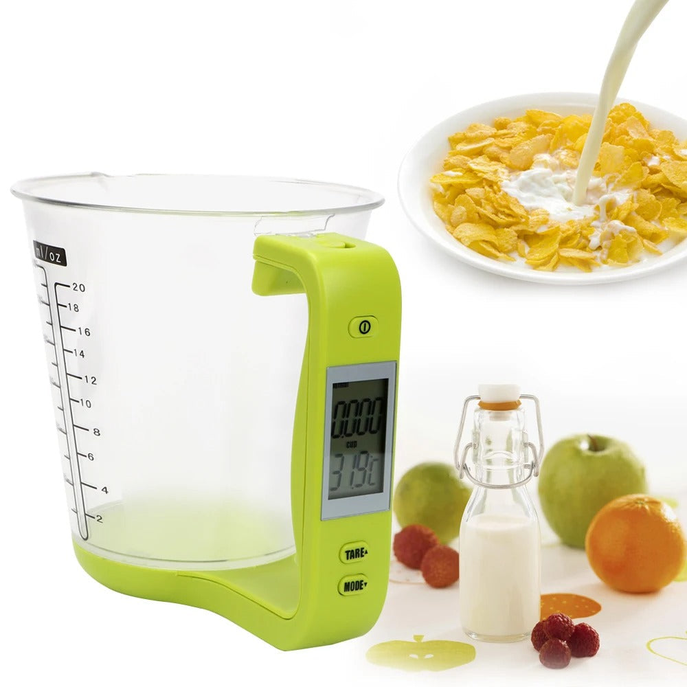 MeasureMate | Versatile & Smart Measuring Cup Scale – Novensa UK
